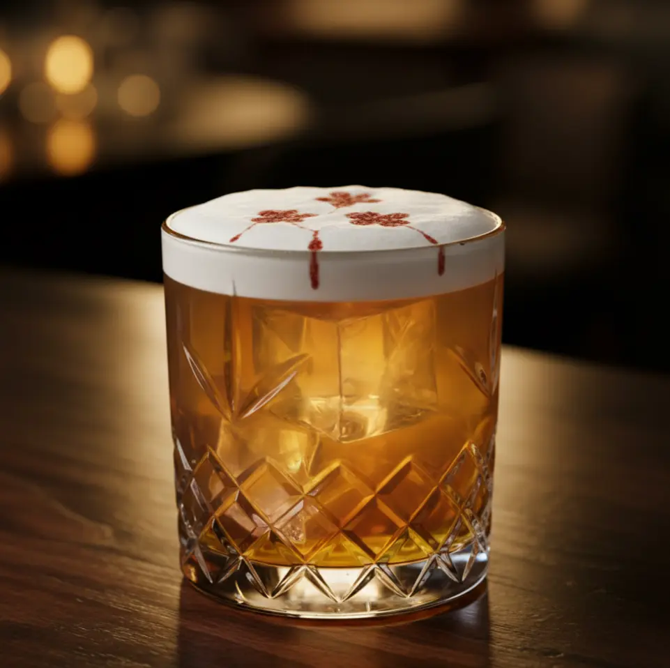 Boston Sour Cocktail Recipe | Signature Taste